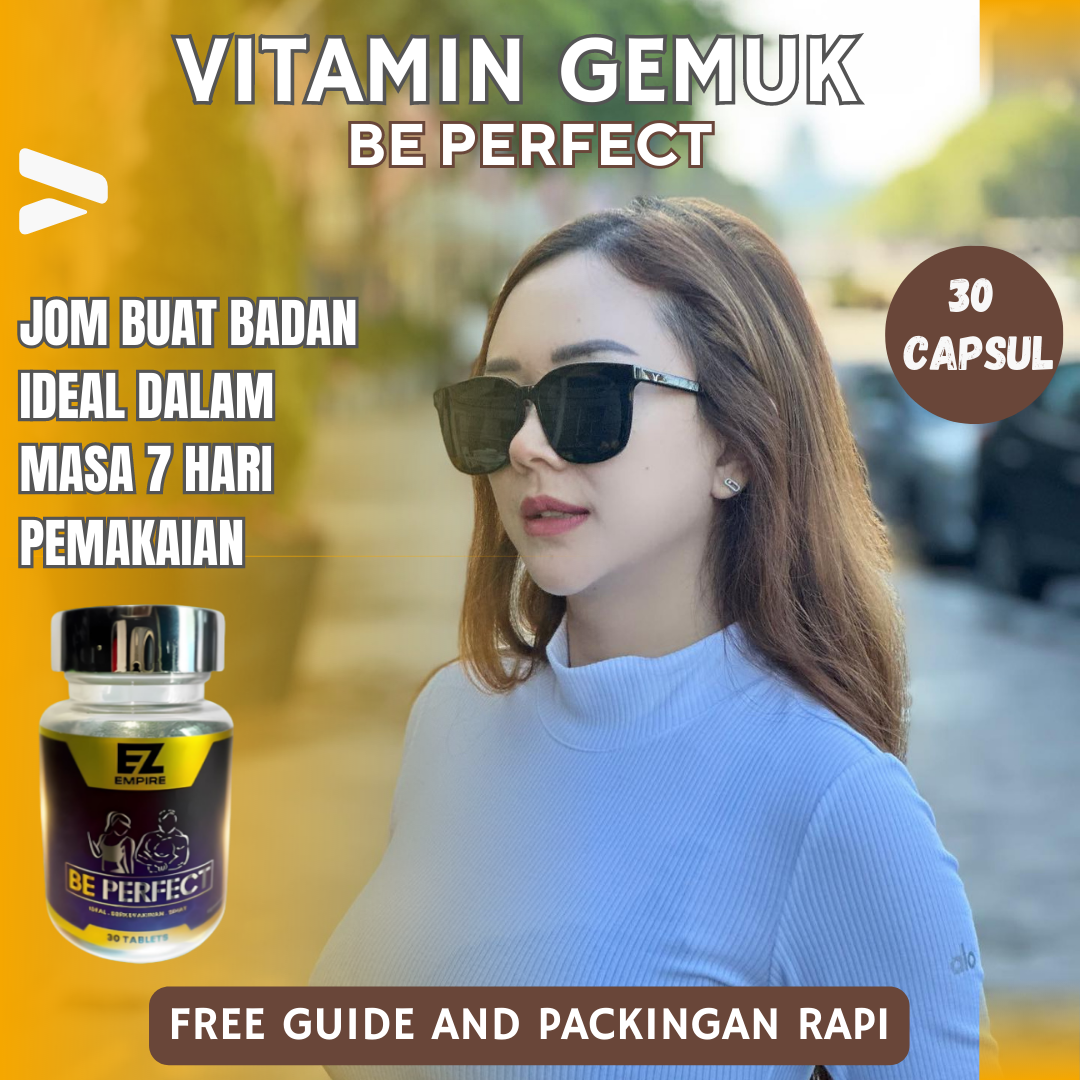 🔥 Vitamin Ubat gemuk Be Perfect Ubat Gemuk Vitamin Gemuk Original Hq ...
