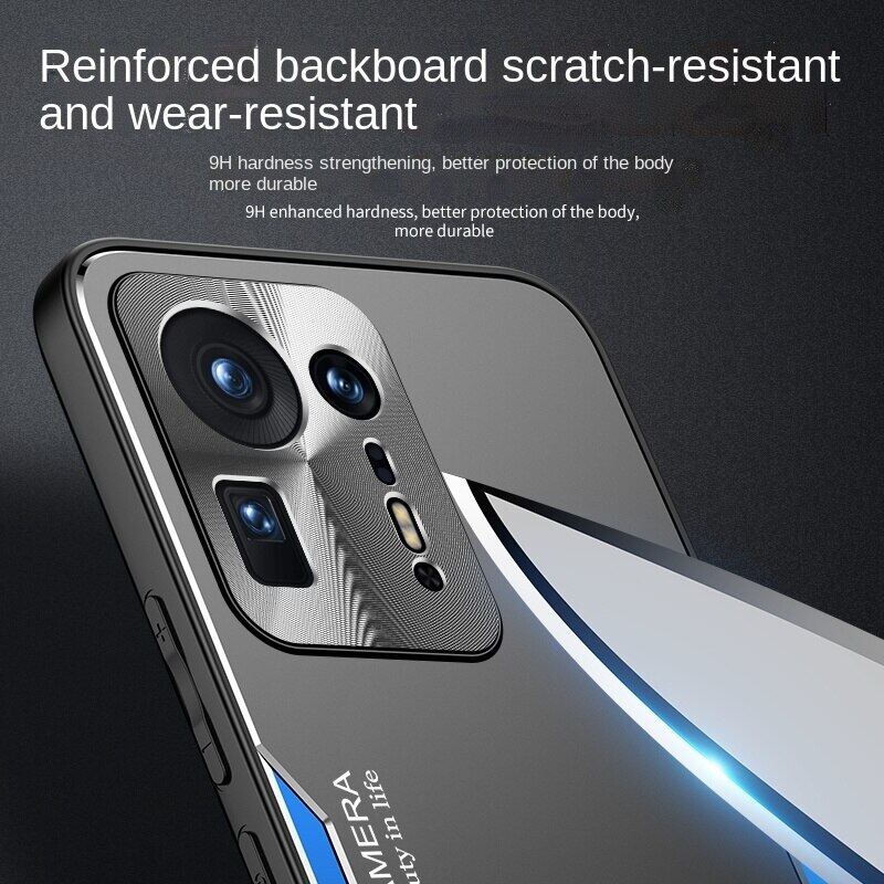 เคสโลหะอลูมิเนียมอัลลอยด์เคสบางพิเศษสำหรับ Xiaomi11pro 10S K40pro Note9 10 Pro เคสขอบนิ่ม TPU ...