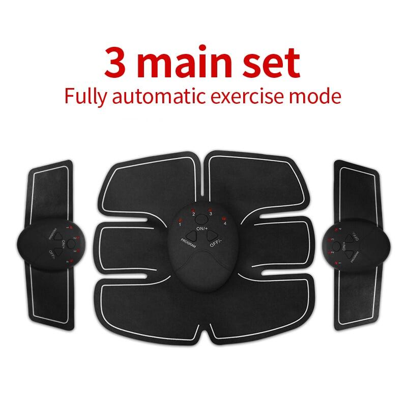 Smart Fitness Trainer Electric Muscle Stimulator EMS ABS Vibrator ...