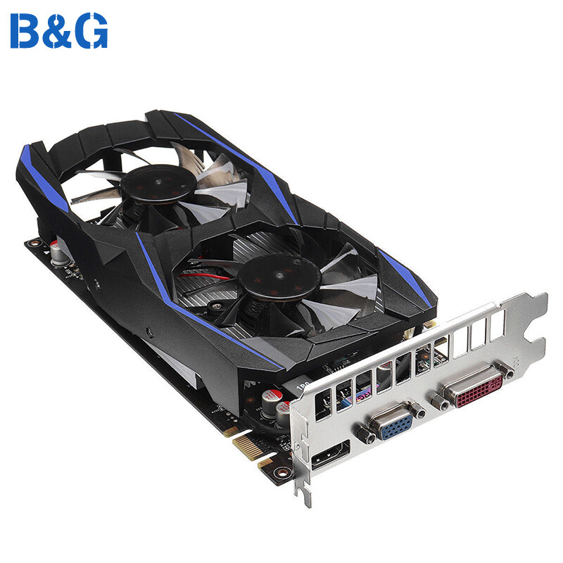 B&G GTX960 4G Graphics Card with Dual Cooling Fan Low Noise Computer ...