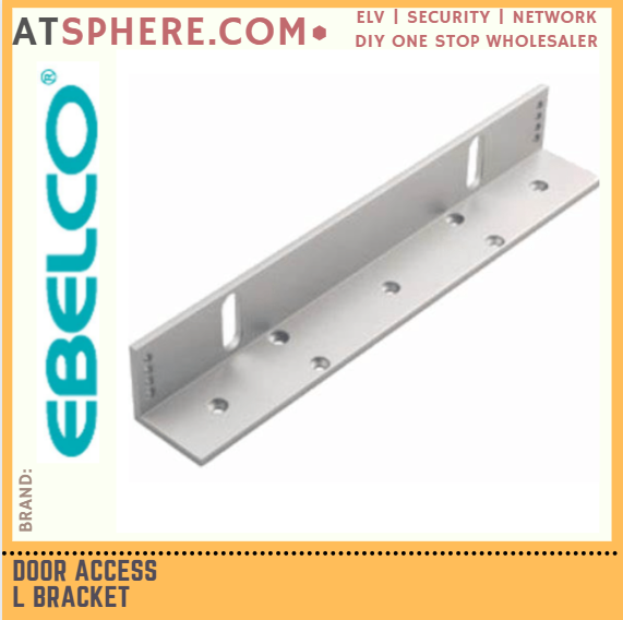 EBELCO Door Access L Bracket 600lbs EM lock Aluminum bracket for out ...