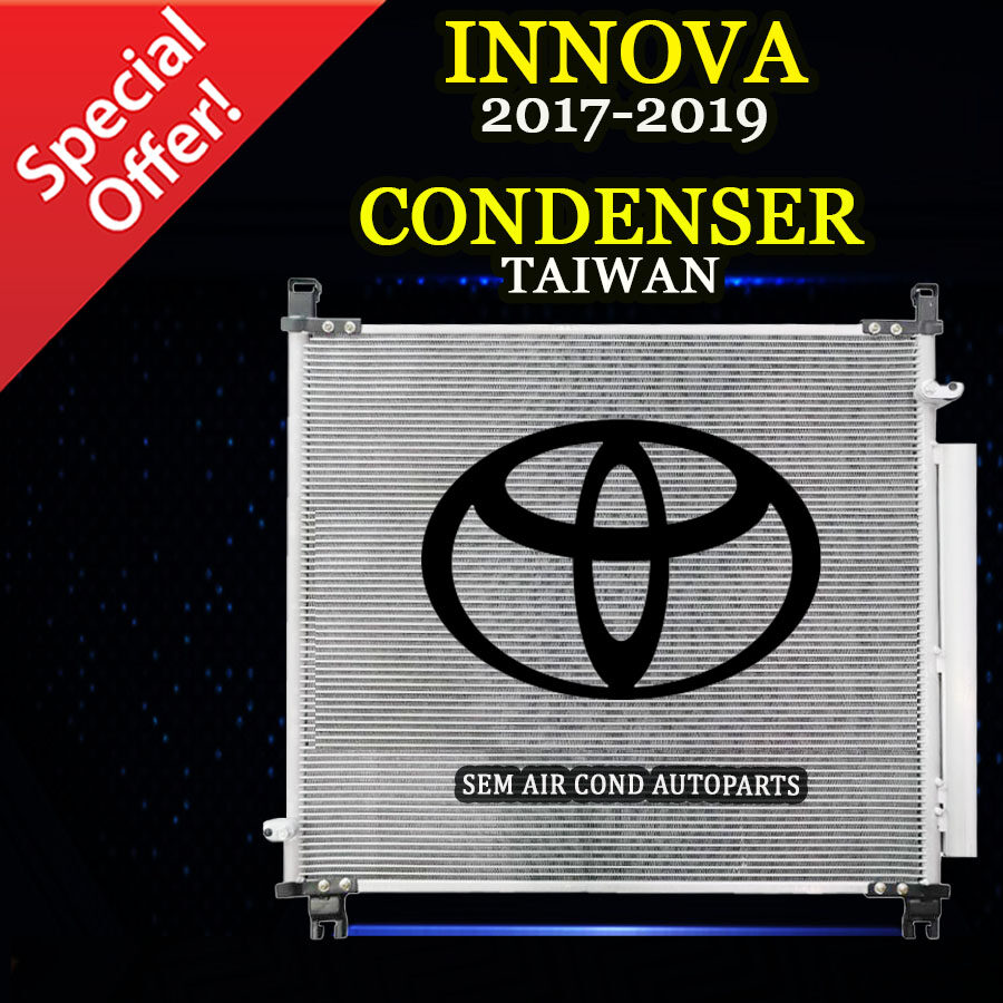 TOYOTA INNOVA 2017-2019 YEAR OEM TAIWAN NEW CONDENSER/ KONDENSER (CAR ...