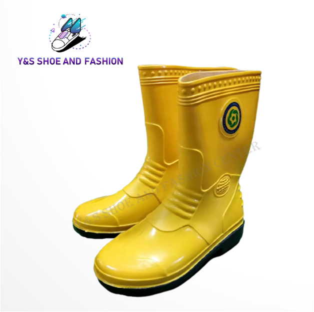 Korakoh Medium-cut Rubber Rainboots | Kasut Boot Getah | Kasut Hujan ...