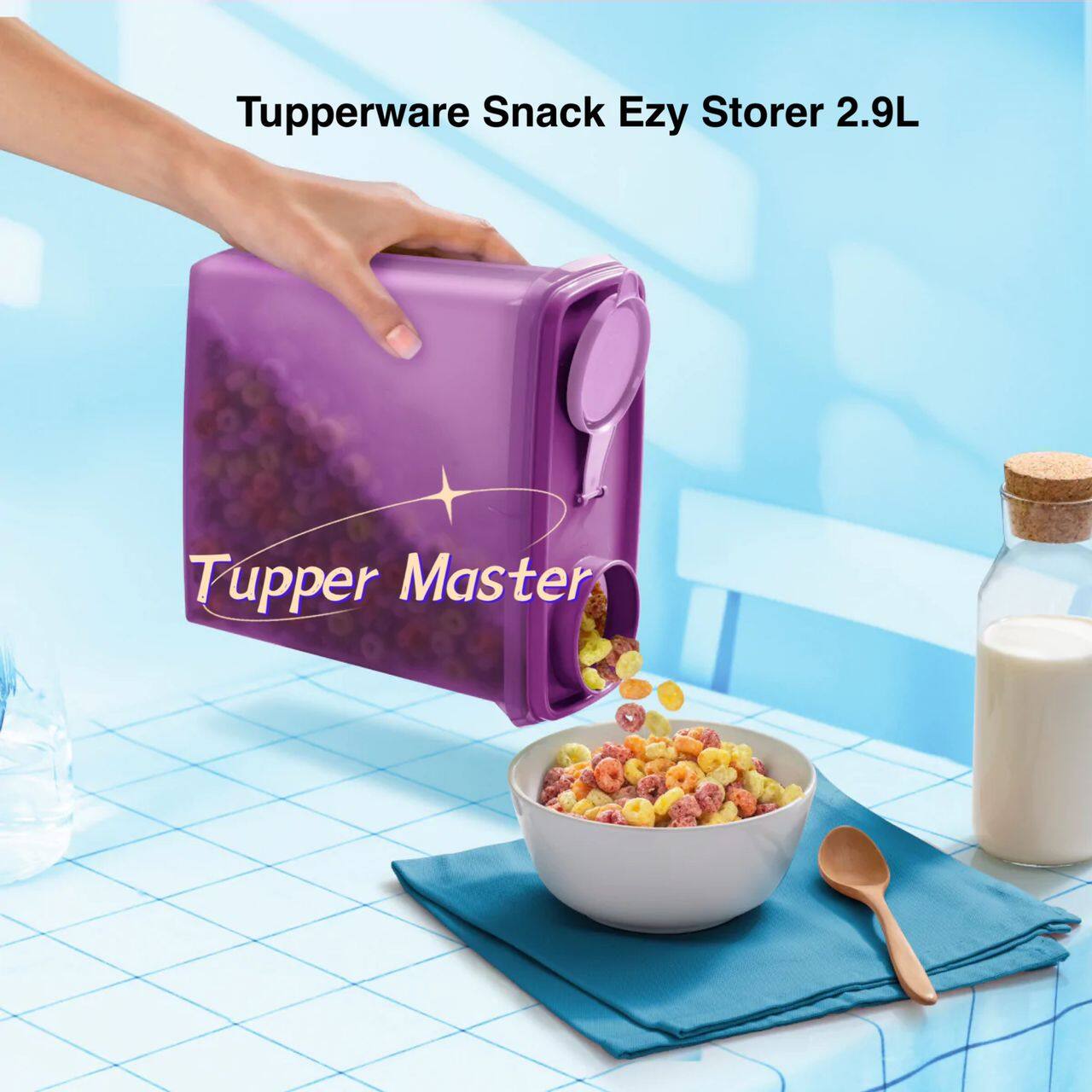 Tupperware Snack Ez Storer 2.9L (1) | Lazada