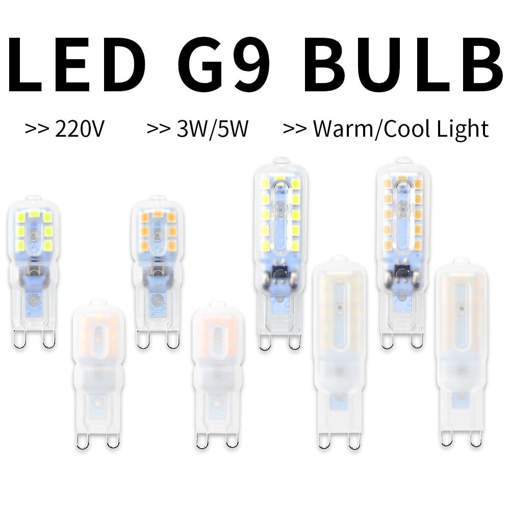 CanLing G9 Led 220V G9 Mini Corn Light 2835 SMD Bombillas Led 3W 5W Ampul 240V Spot Light ...