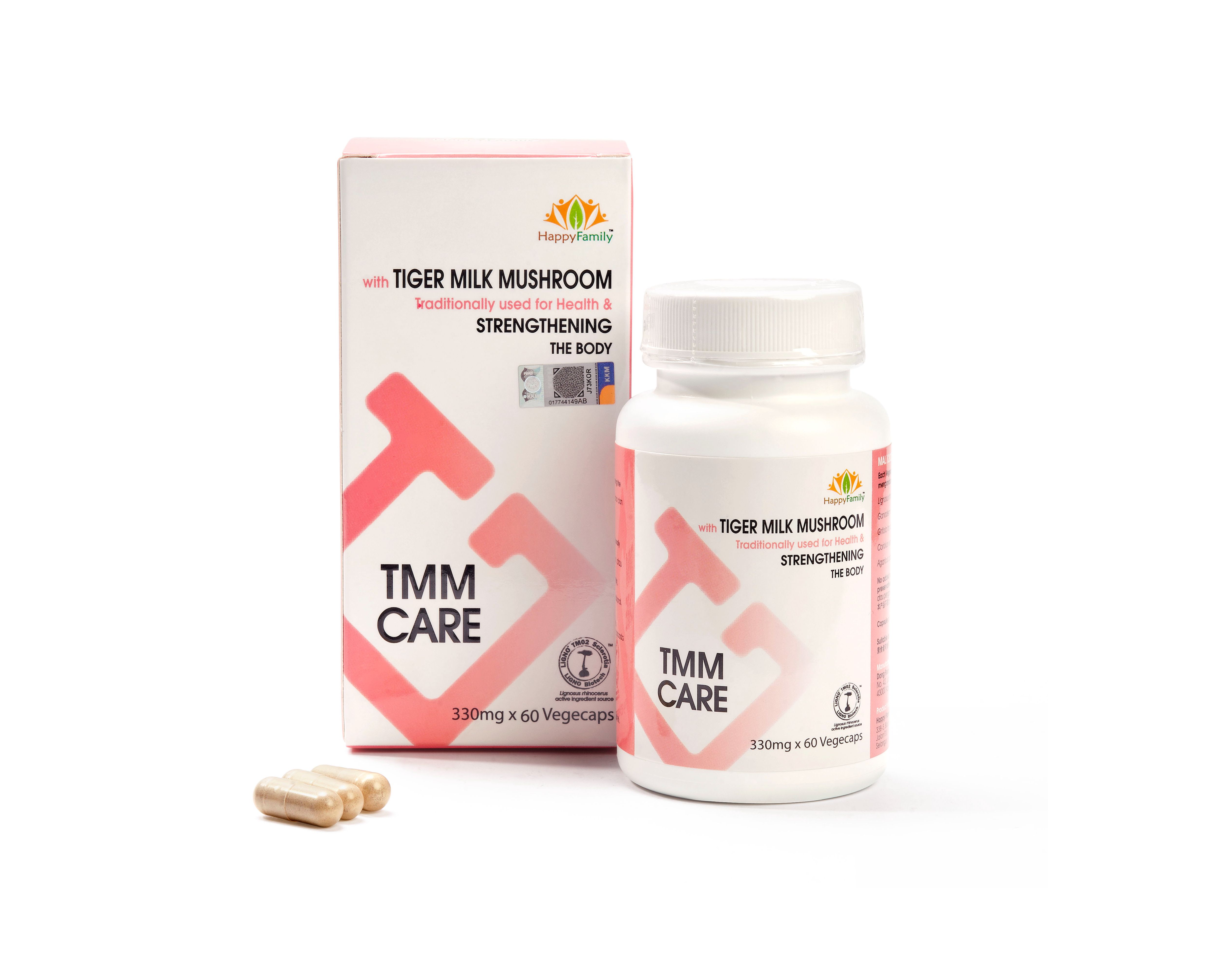 HappyFamily TMM Care (330mg x 60s) - Strengthening Immune System & Anti ...