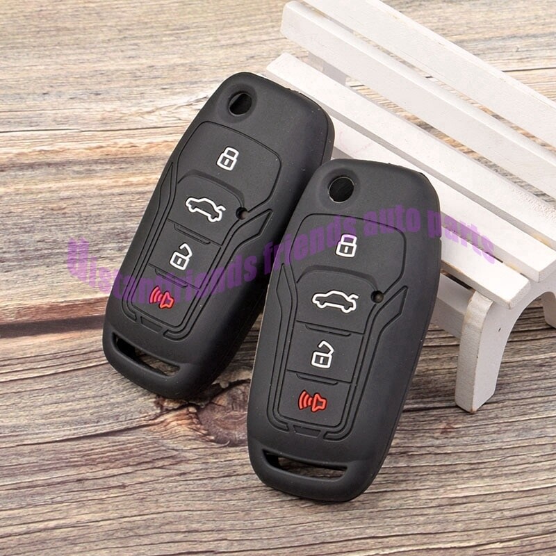 2022 silicone rubber key fob cover case protect skin hood cap set shell ...