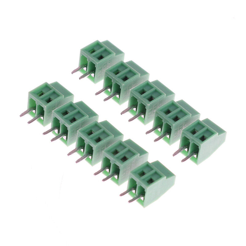 10pcs 2 Poles KF128 2.54mm PCB Universal Screw Terminal Block | Lazada PH