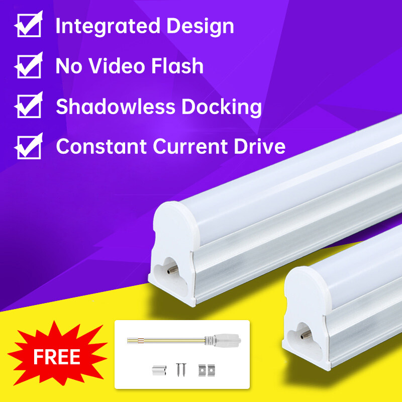 รับประกัน1ปี หลอดไฟ LED 10W T5T8โคมไฟสำหรับบ้านแสงพรีเมี่ยมนำแสงบาร์แสงเชิงพาณิชย์โคมไฟโรงรถแสง ...