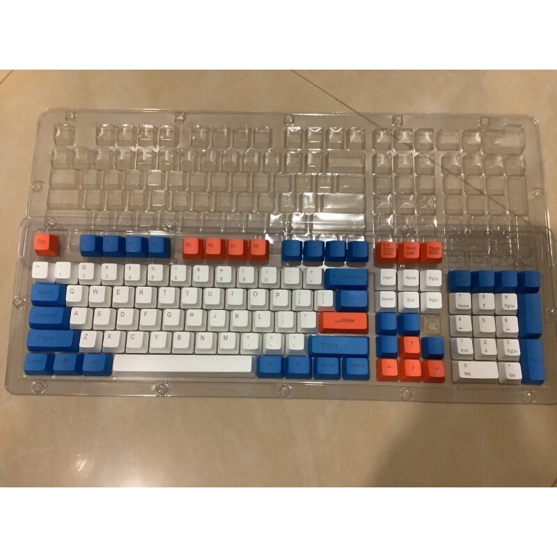 104 keys PBT Keycaps for Mechanical Keyboard Raindrop / Carbon / WZR ...