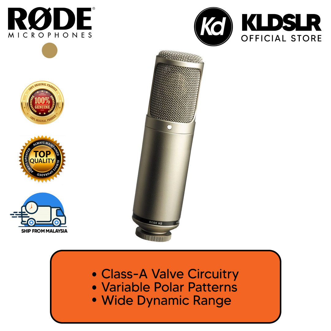 Rode K2 - Variable Pattern Studio Tube Condenser Microphone | Lazada