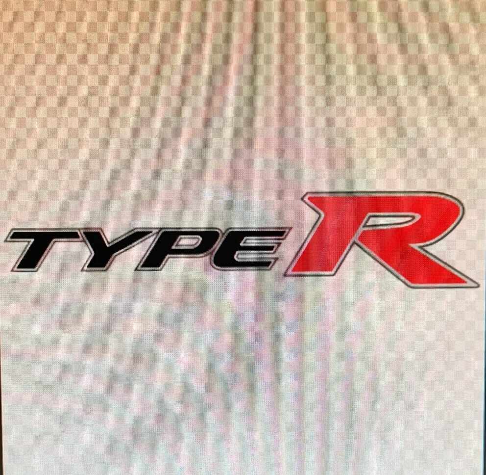 Honda Civic Type R Stickers # CUTTING STICKER | Lazada
