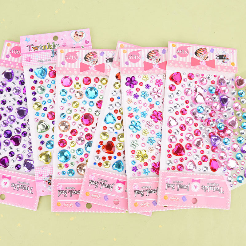 3D Children Gem Stickers diamond Sticker Acrylic Crystal sticker DIY ...