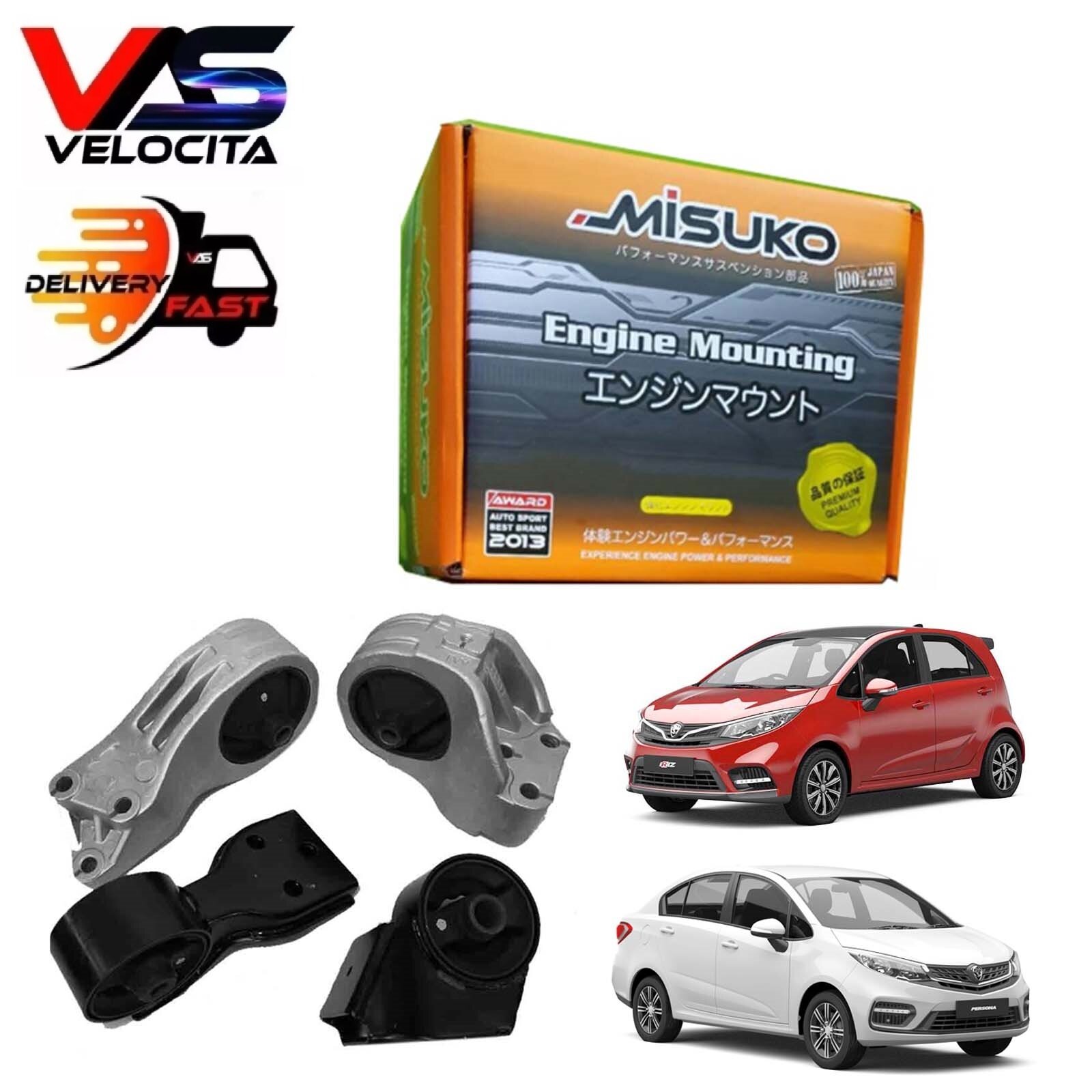 MISUKO ENGINE MOUNTING SET PROTON IRIZ 2014-2016 (4PCS) | Lazada