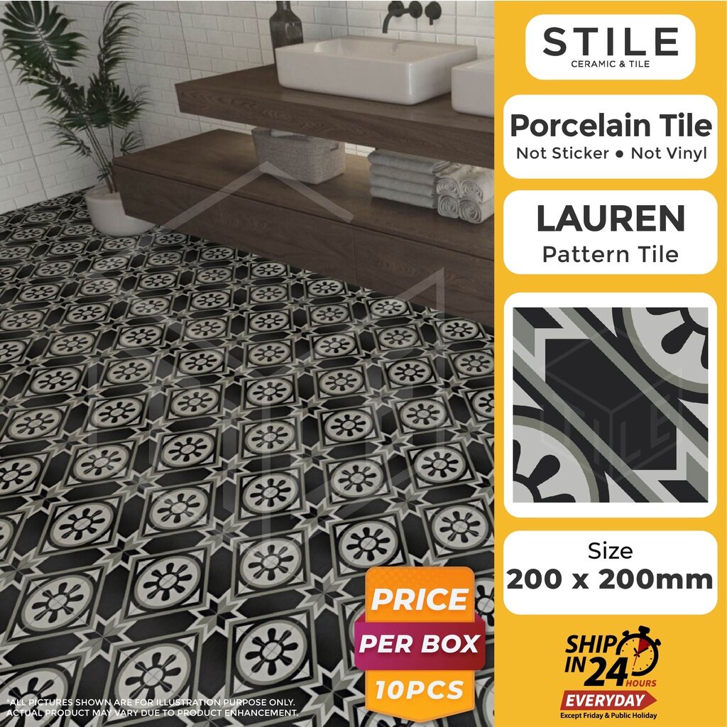 [REAL TILE] Lauren Pattern Mosaic Tiles /Mozek/Ceramic Tiles/Mozek ...