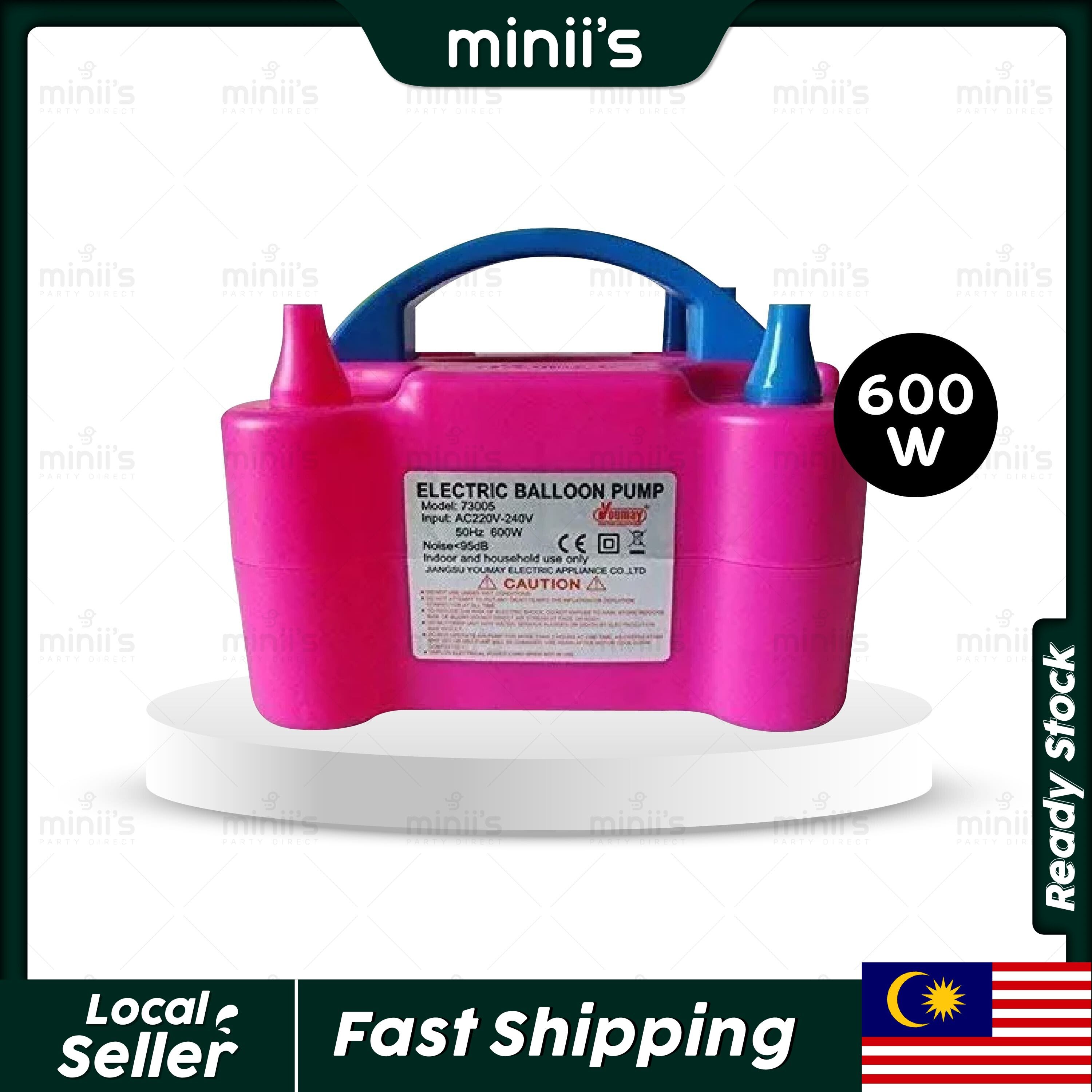 MINIIS PARTY Balloon Pump Electric Ballon Pump Pam Belon Baloon Pump ...