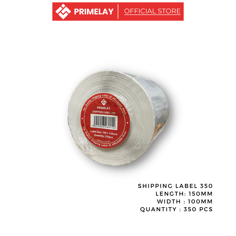 [100X150MM] AWB STICKER | A6 AIRWAY BILL STICKER | SHIPPING LABEL ROLL ...