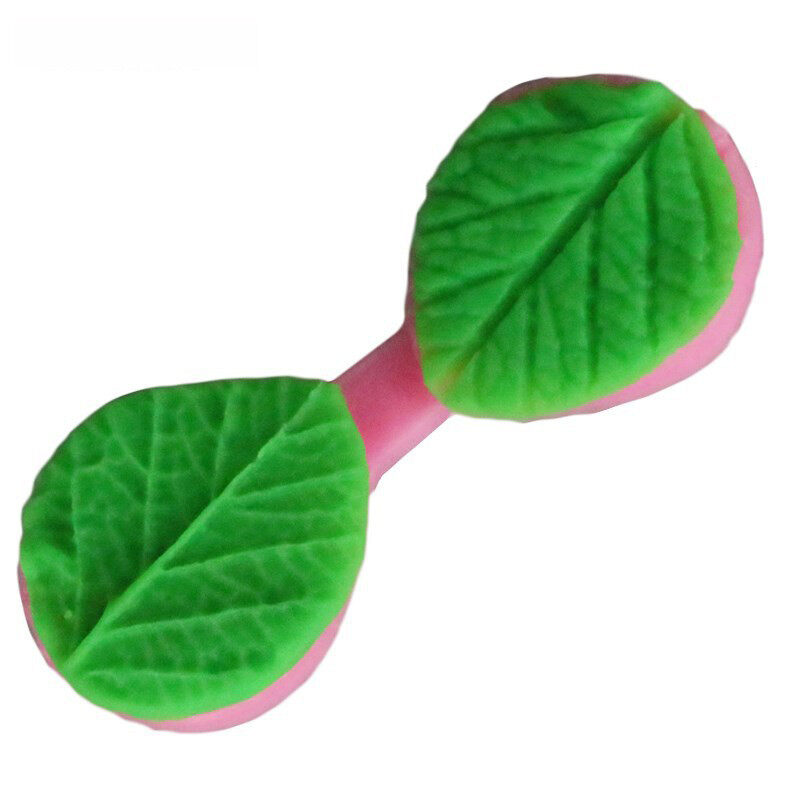 JIANG Flower leaves Petal Silicone Fondant Cake Chocolate Decor Baking ...