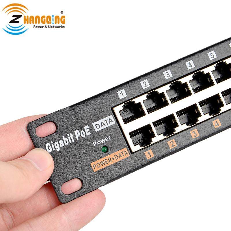 24Port Gigabit PoE Injector load balancing Ideal for IP Camera, IP ...