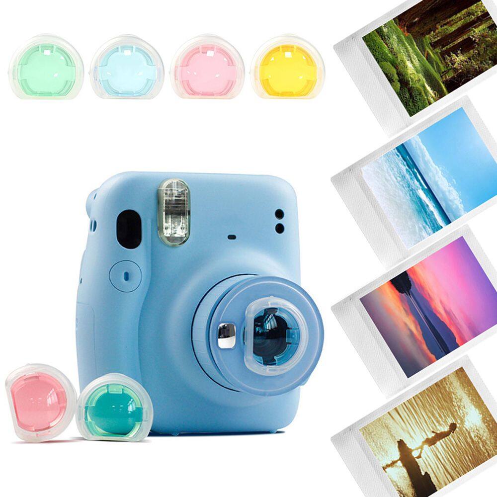 4PcsSet Close-up Lens Colorful Color Filter Mirror for Instax Mini 11 ...