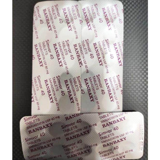 Istimewa kedai baru [Ubat kolestrol] Ranbaxy Simvor 10mg / 40mg (10 ...