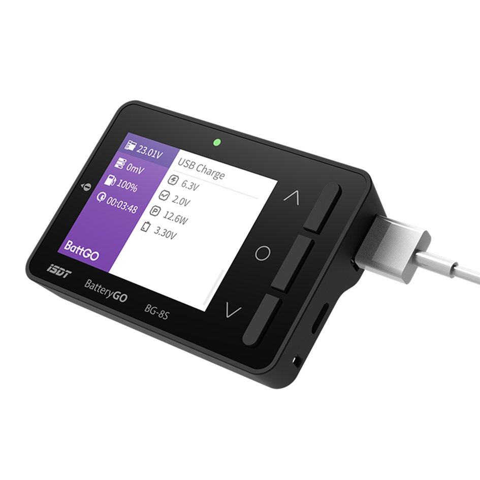 COYEN ISDT BG 8S Batery Meter LCD Display Digital Batery Capacity ...