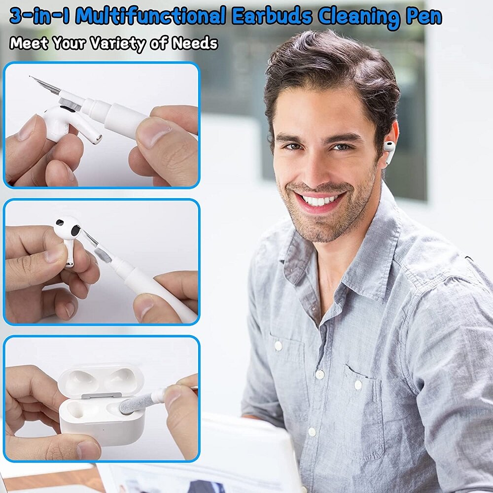 Bluetooth Earphones Cleaning Tool for Redmi buds 3 lite Durable Earbuds ...