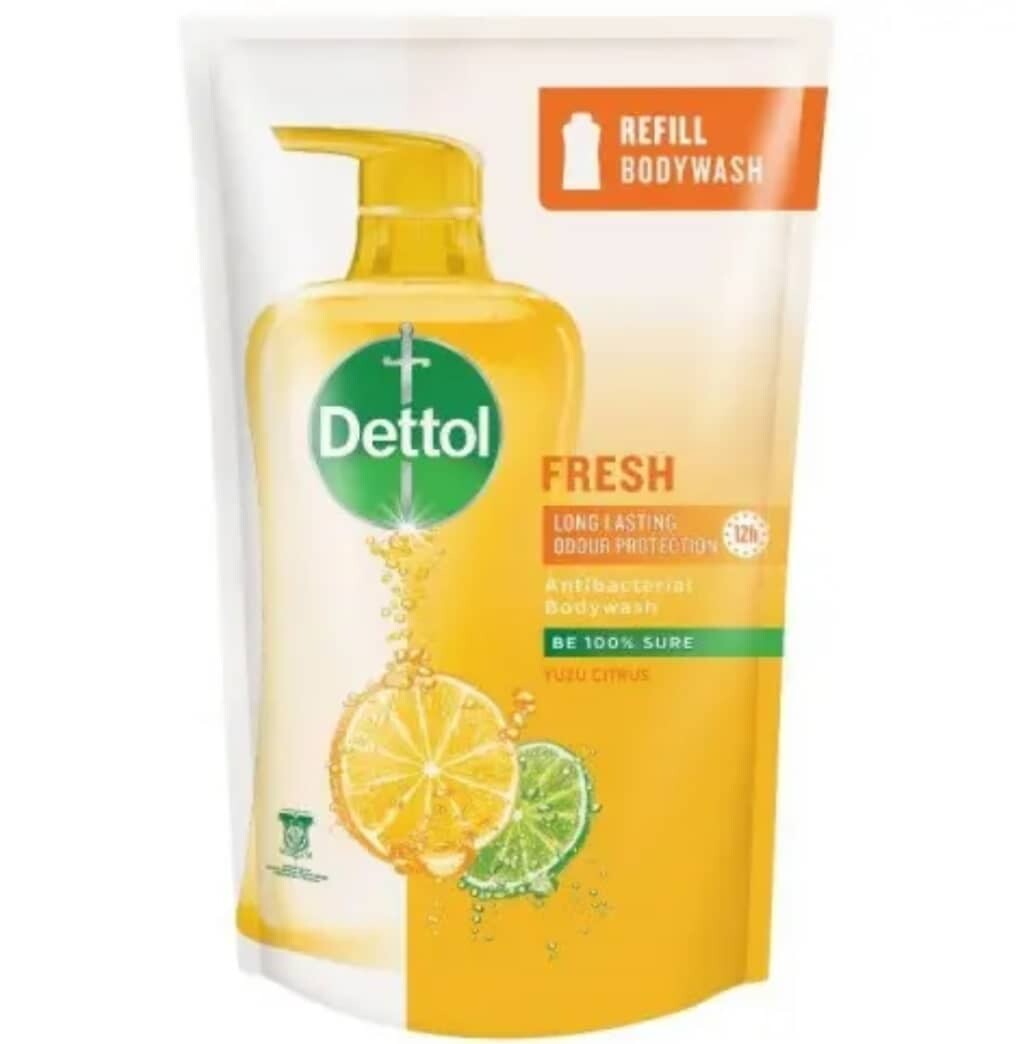 Dettol Shower Gel Body Wash Refill Pack Original Cool Gentle Care