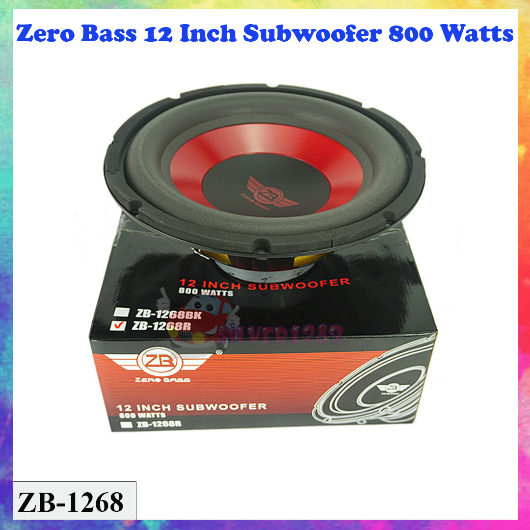 Zero Bass 12 Inch Subwoofer 800 Watts | Lazada