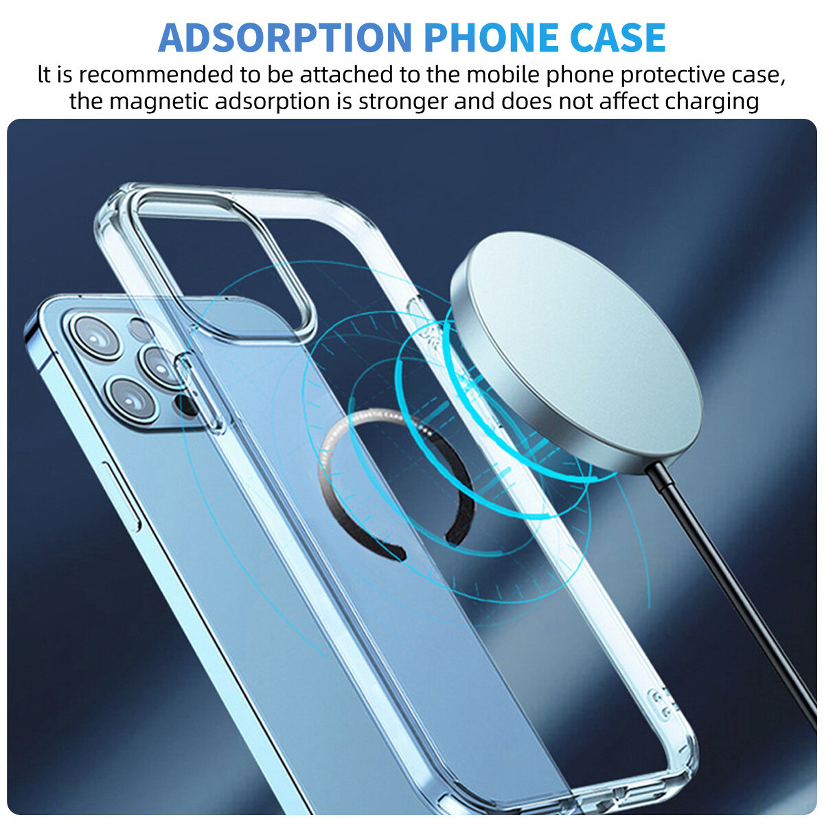 FONKEN 135pcs Mag-safe Wireless Charging Sticker Rings for i-Phone 14 ...