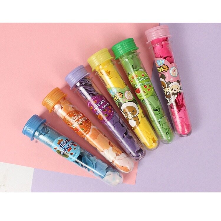 Portable Convenient Outdoor Hand-Washing Soap Paper Soap Flakes Travel ...