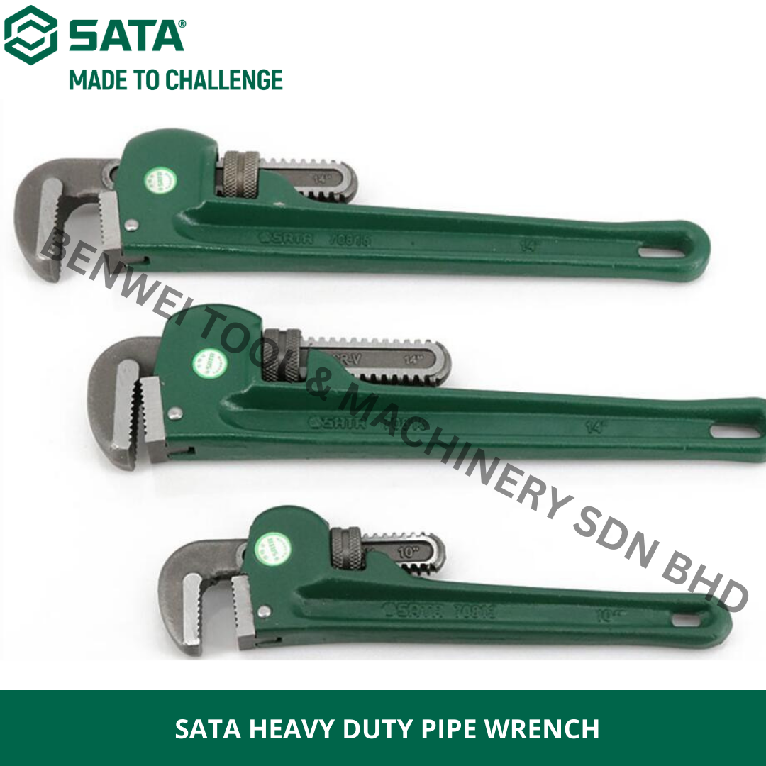 PIPE WRENCH / SATA HEAVY DUTY PIPE WRENCH / SATA HEAVY DUTY GASTON ...