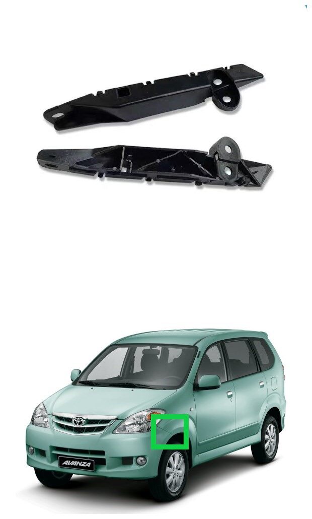 KLNU front bumper bracket side support for toyota avanza 2003 2004 2005 ...