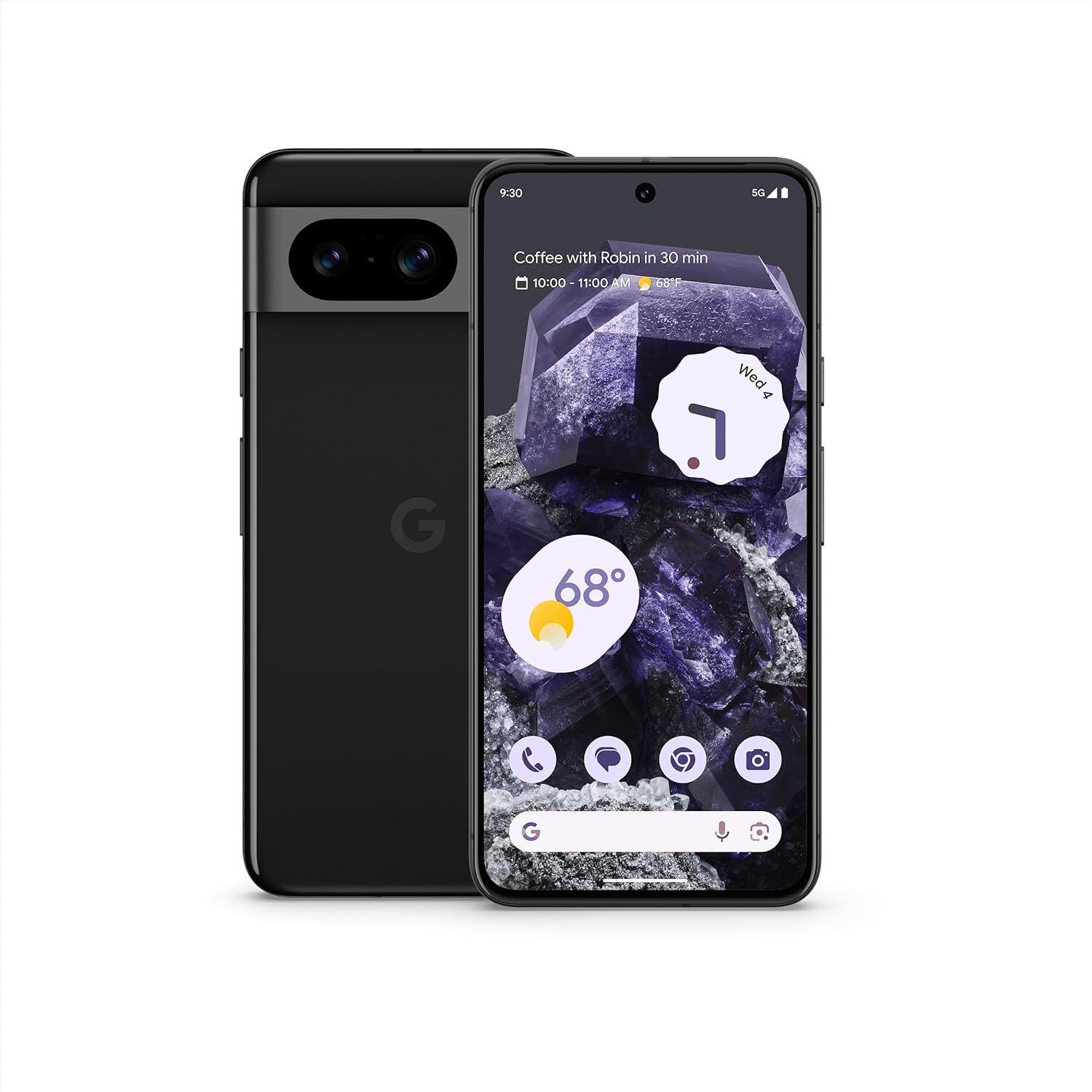 Google Pixel 8 - 6.2 inches Android Smartphone / Advanced Pixel Camera ...