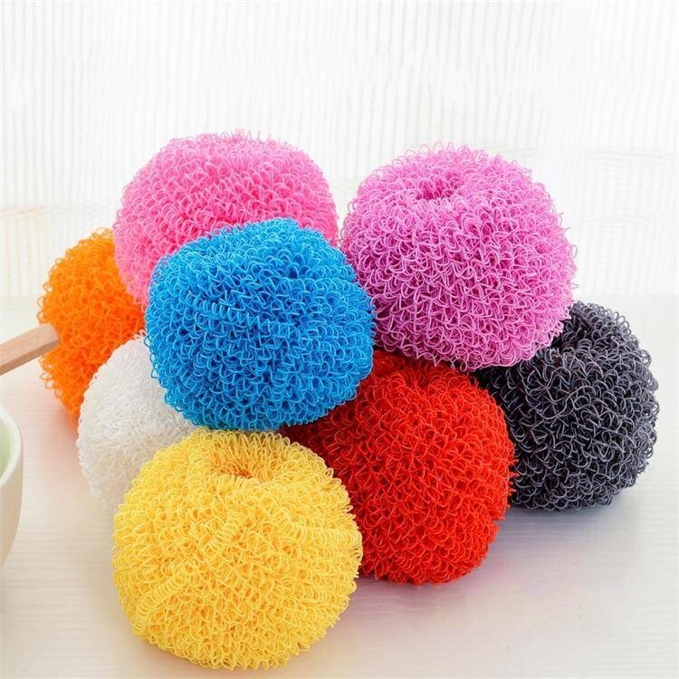 [PANDHY'S] Kitchen Cleaning Ball Nano Fiber Cleaning Brush Magic ...