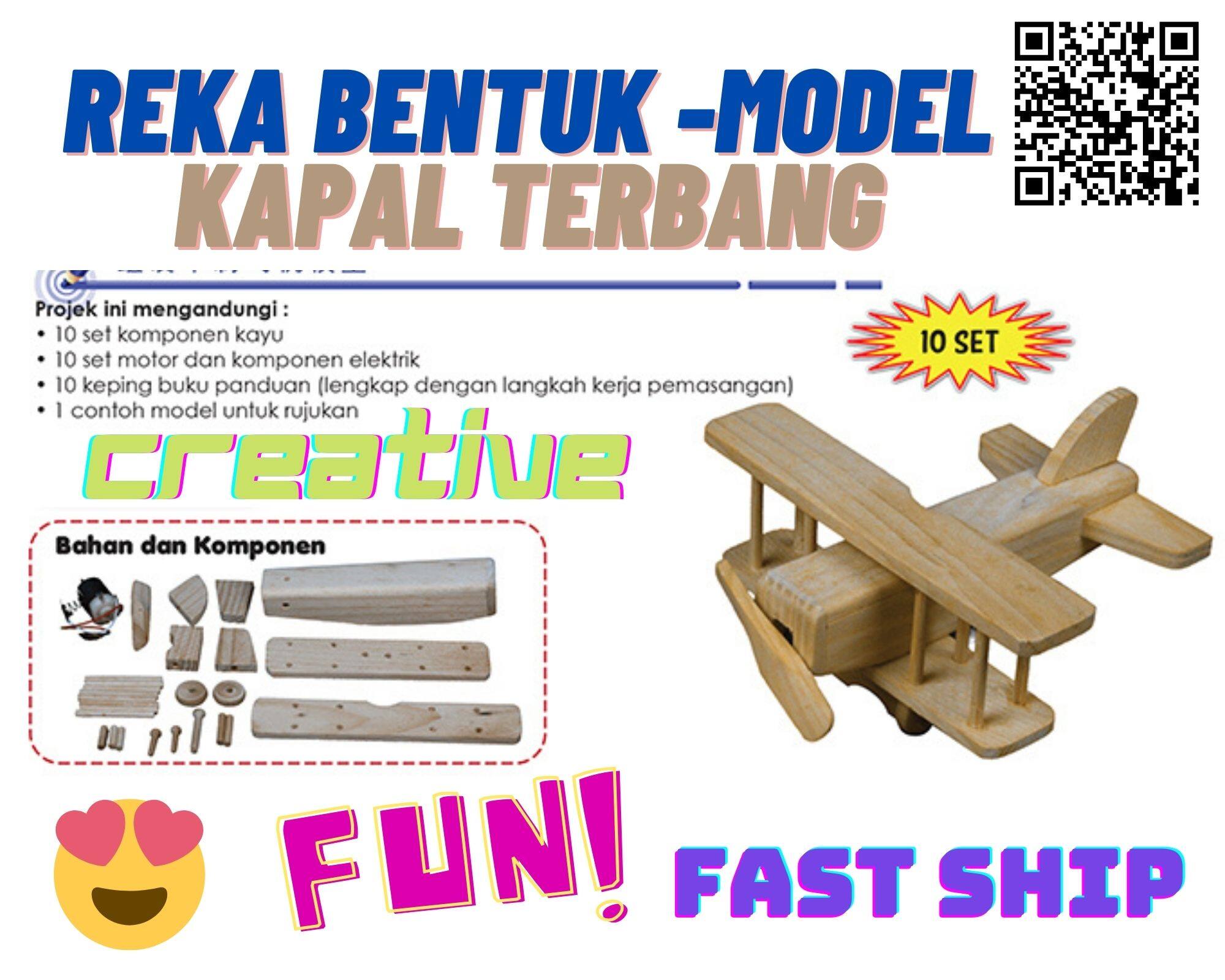 MODEL KAPAL TERBANG AEROPLANE - PENGAHASILAN PROJEK RBT [READY STOCK ...