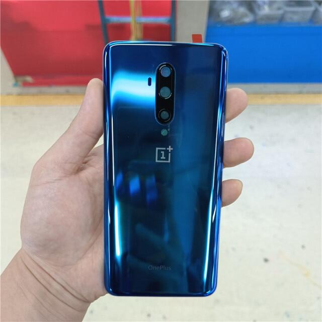For Oneplus 7T Pro Battery Cover Rear Glass Door Housing Replacement ...