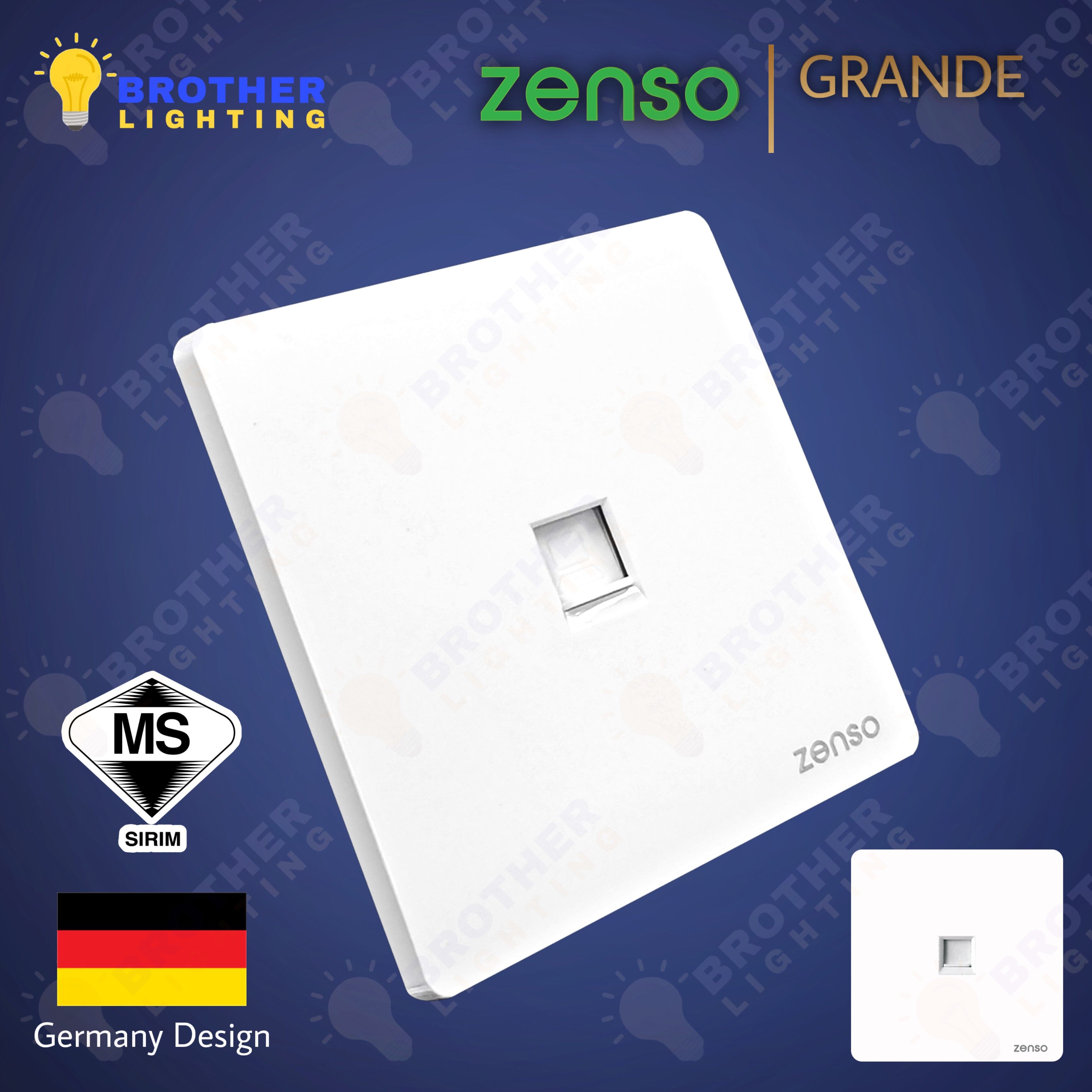 [SIRIM] Zenso Grande Socket and Wall Switche Slim Modern Switch Design ...