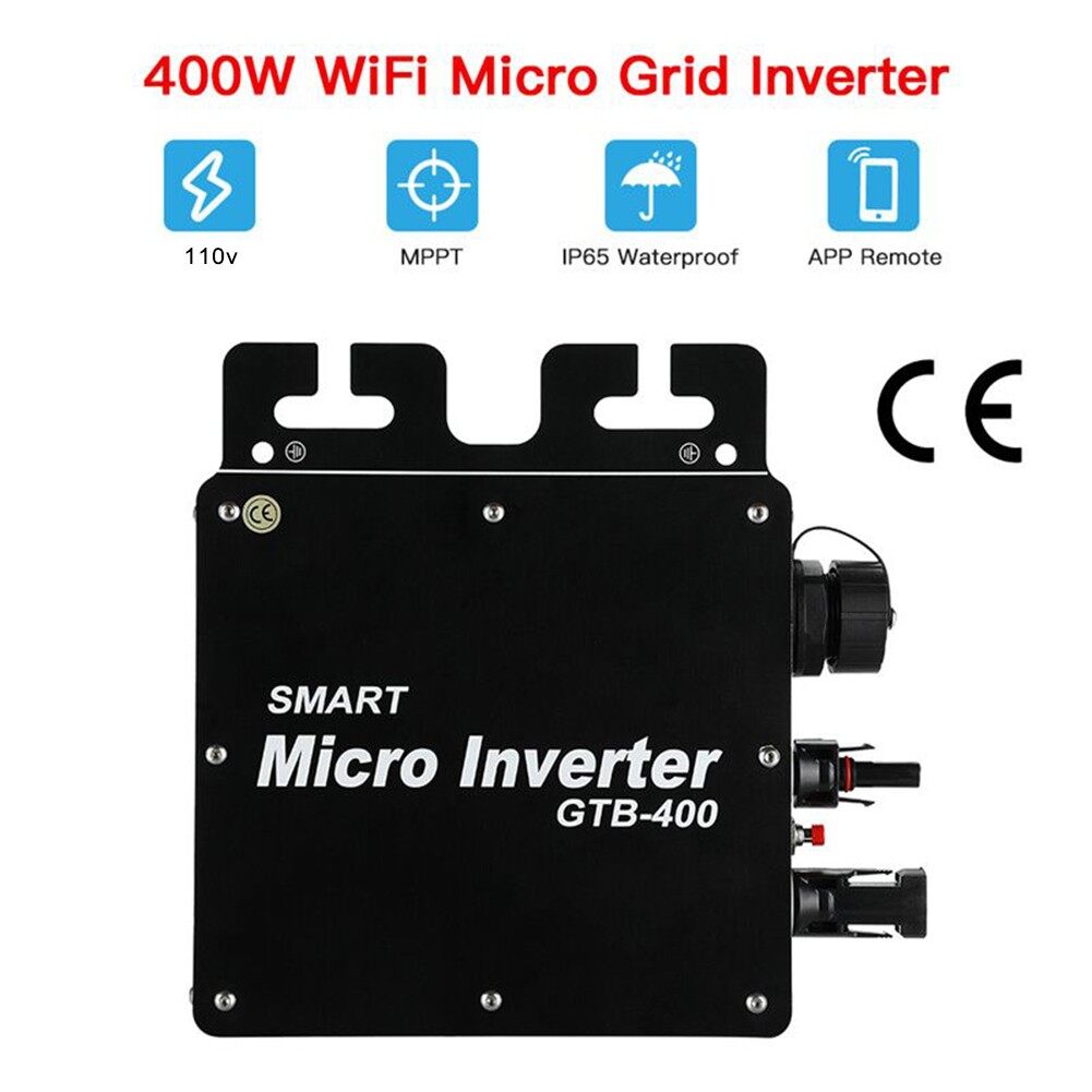 GTB-400 Grid Tie Inverter Grid Tie Micro Inverter Screw Pack Aluminum ...