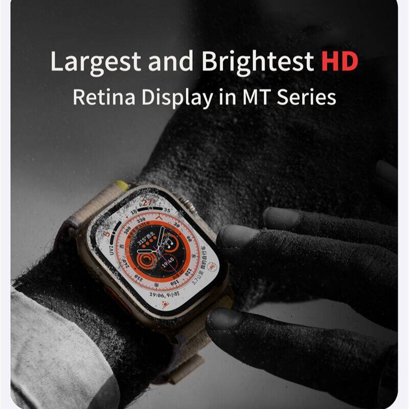 TODEX MT8 Ultra 8 Smartwatch Sports Health Tracking Super Long Standby ...