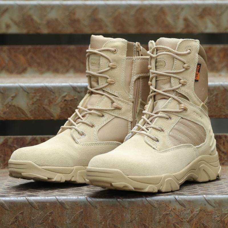 Combat Boots Delta High-top Combat Boots Hiking Shoes Outdoor Desert ...
