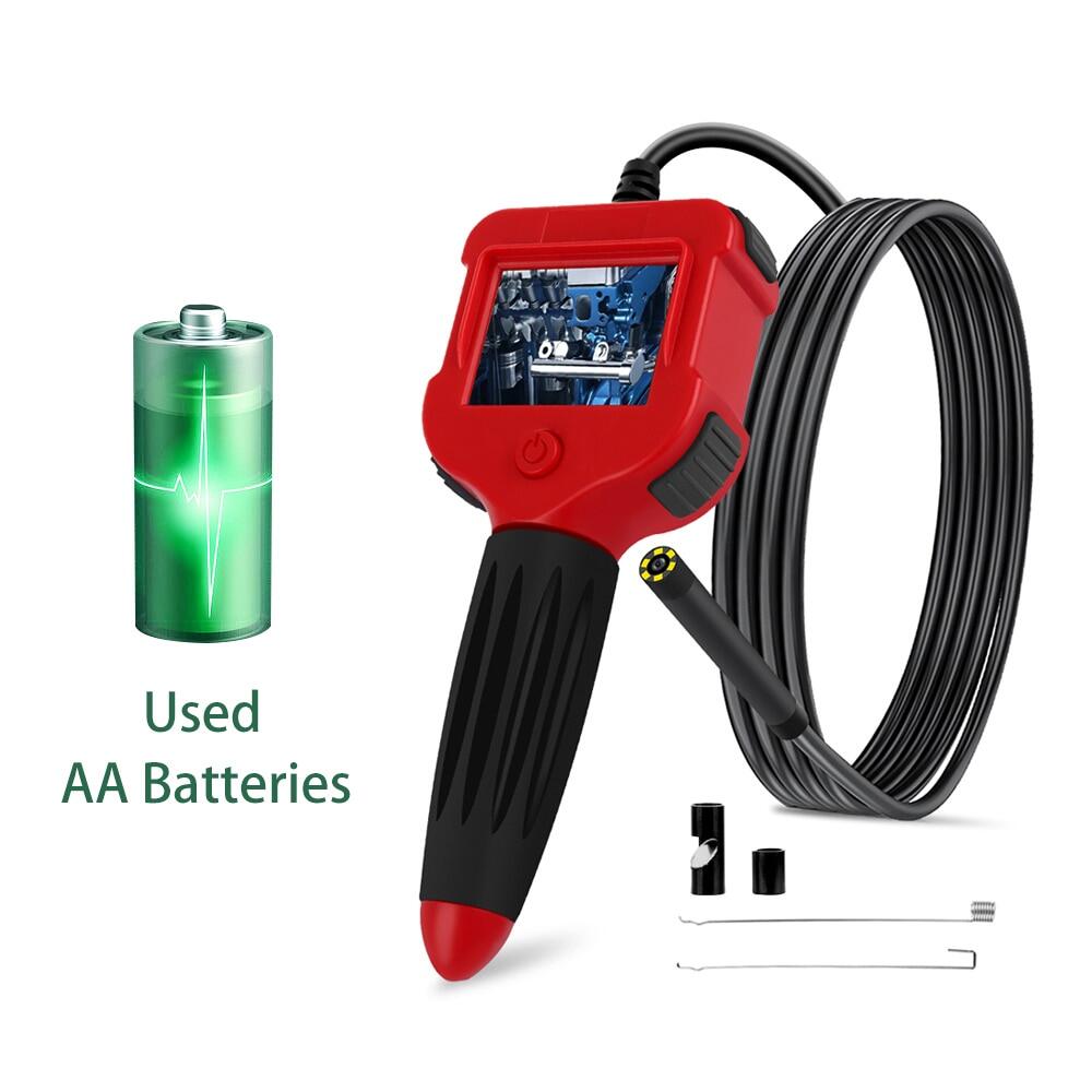 Digital Borescope 2.4นิ้วสี LCD กล้อง Endoscope 5.5มม./8มม.IP67กันน้ำ ...