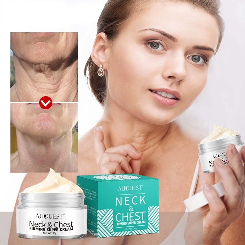 Neck amp; Chest Firming Super Cream 30g Smooth neck skin Reduce hair ...