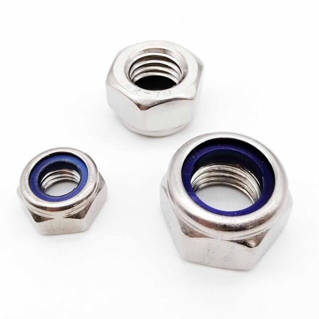 Nylon lock Nut M5 - Pack 50 pcs. - AIC Engineer - ThaiPick