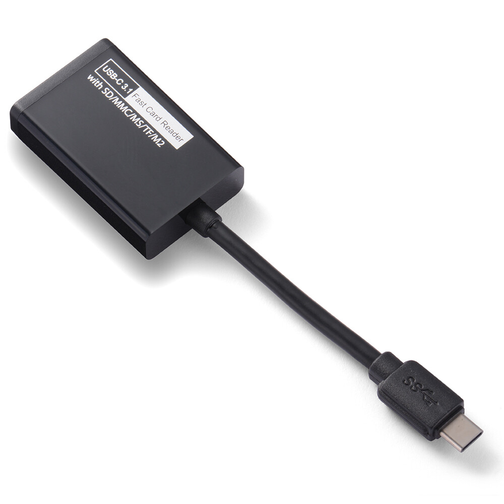 Type-C USB 3.1 SD TF Dual Slot Memory Card Reader Adapter for MacBook ...