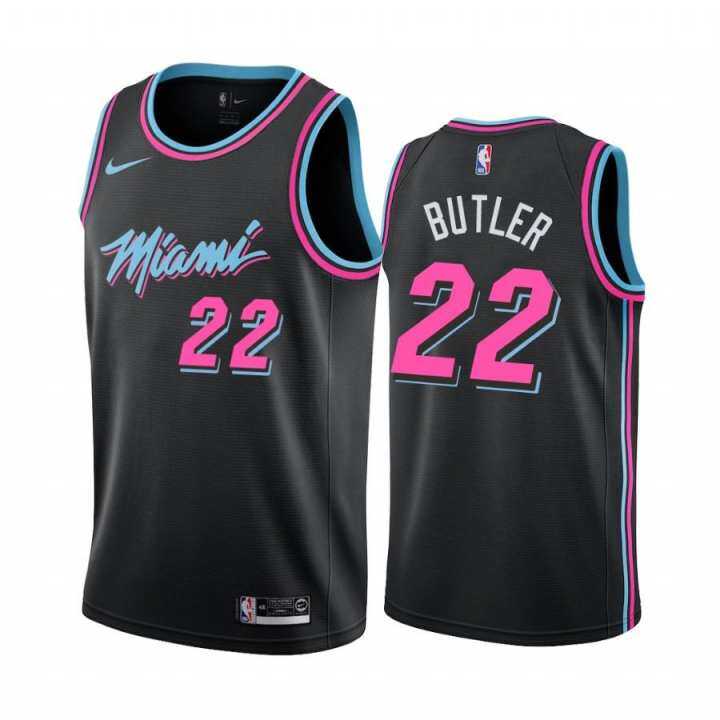 Jimmy Butler 22 # Miami HEAT nike_nba swingman Jersey Black - City ...