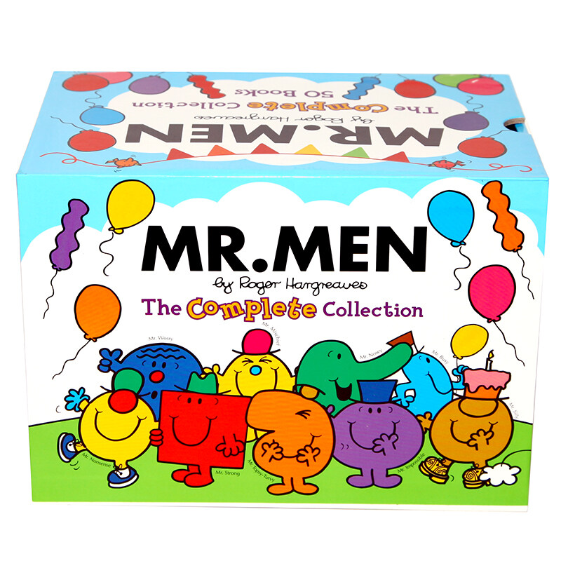 Mr Men: The Complete Collection Box Set (50 Books) - Shen Zhen Fan ...