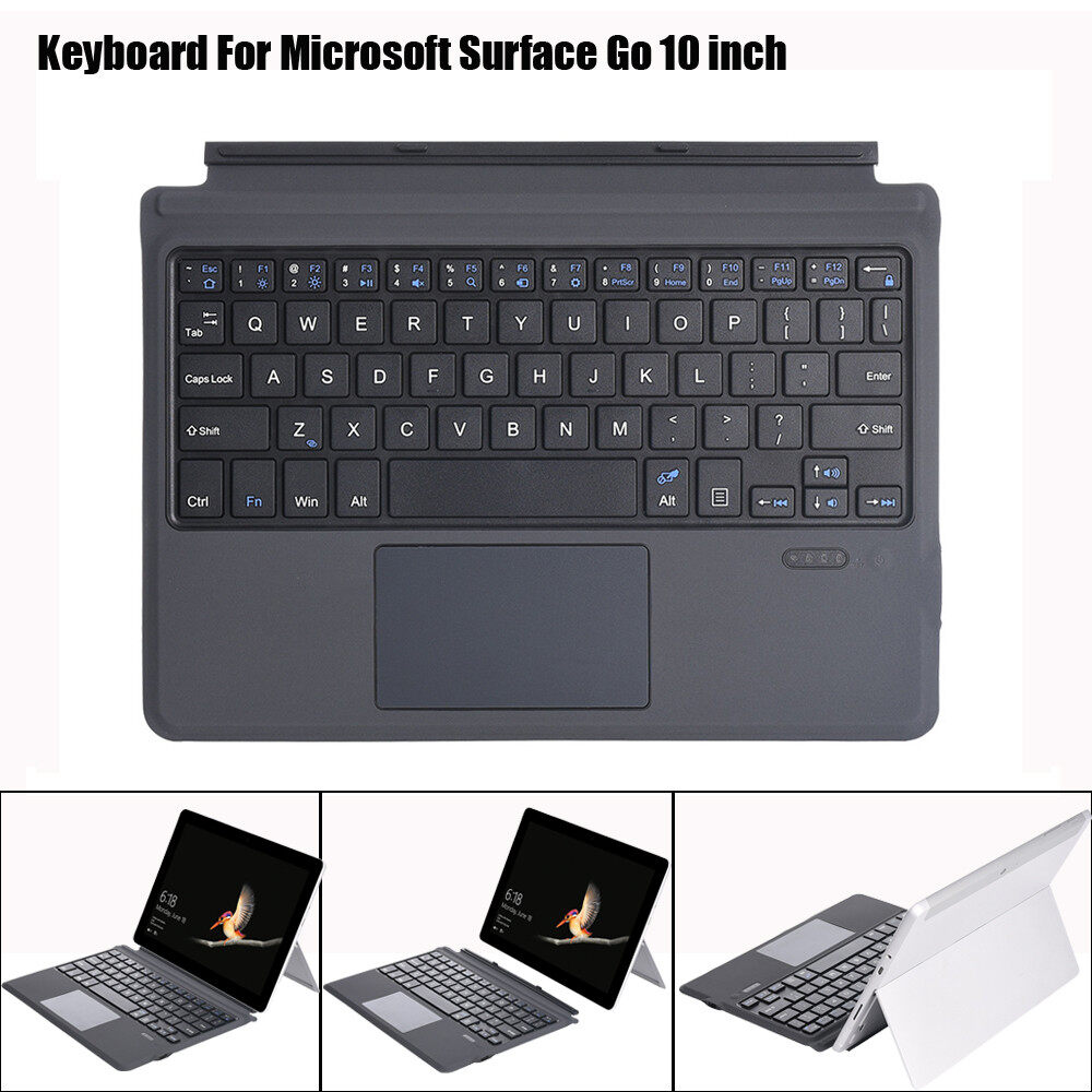สำหรับ Microsoft Surface Go 10นิ้ว2018 Slim Trackpad ไร้สาย BT แป้น ...