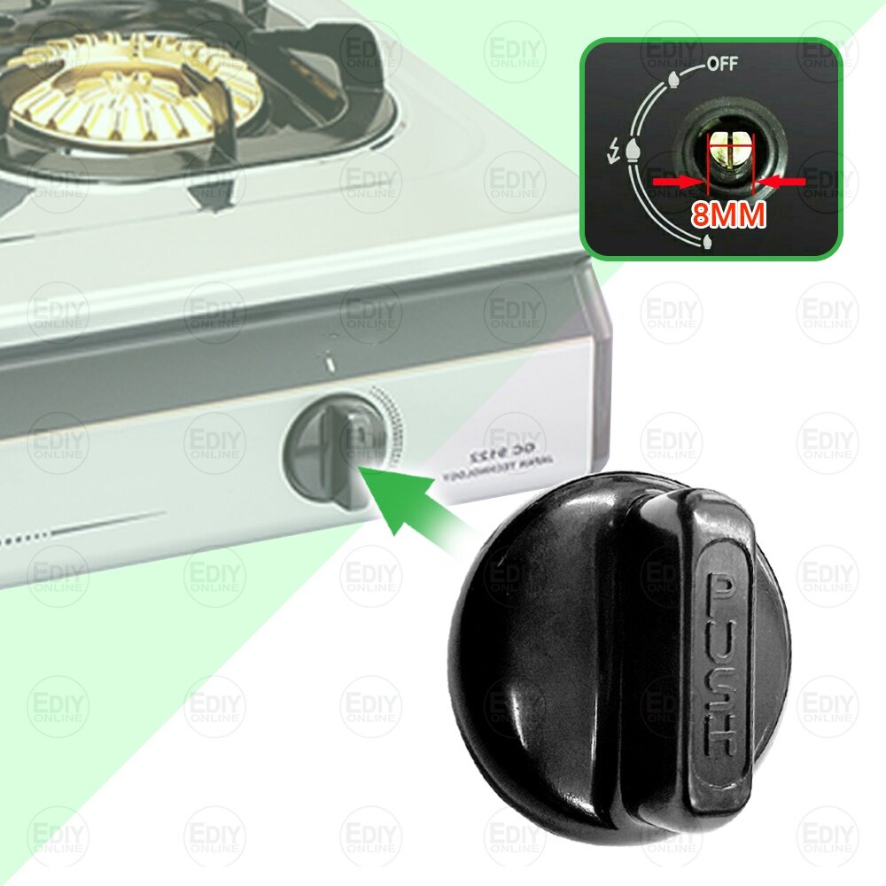 UNIVERSAL CONTROL GAS KNOB ROTARY REPLACEMENT KITCHEN DAPUR GAS COOKER ...