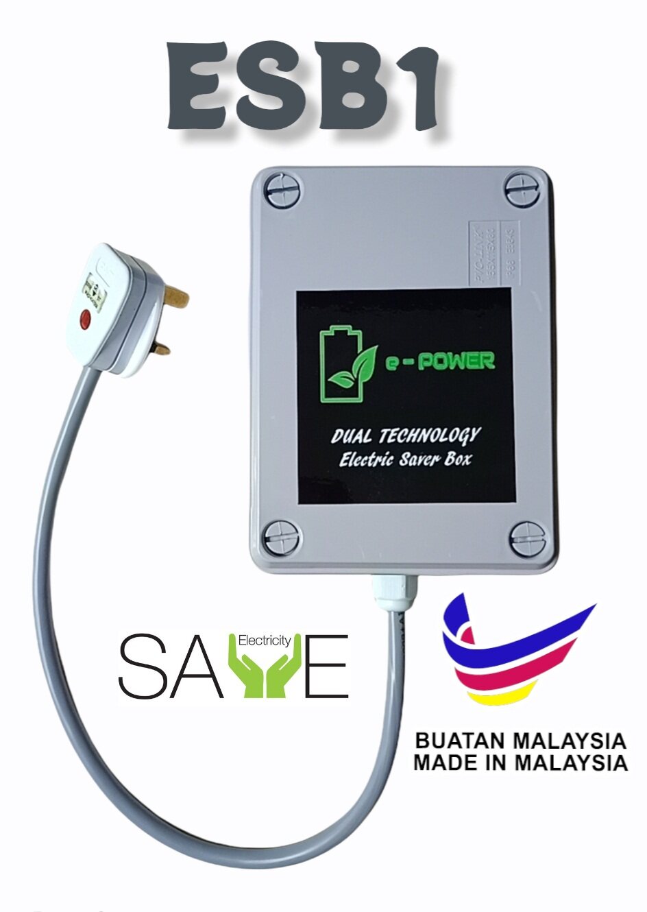 e-POWER Electric Saver Box (Dual Technology)/ Electricity Saving Box/ Jimat Elektrik/ Power ...